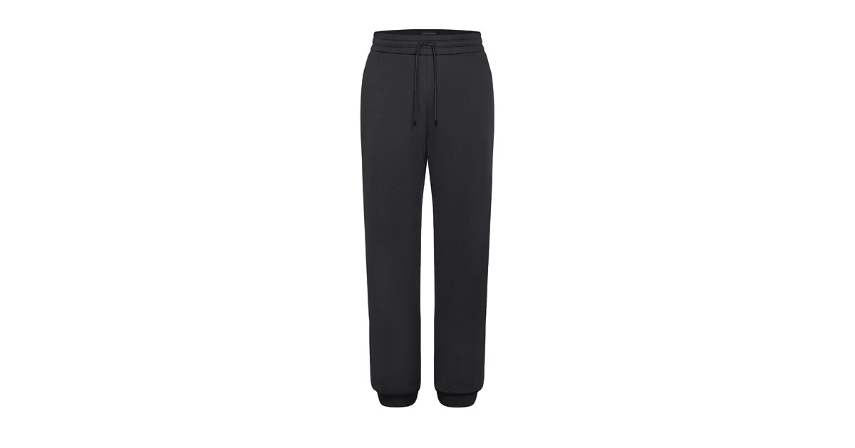Pantaloni da jogging in pile con motivo Monogram - Abbigliamento ...