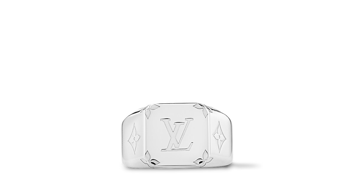 Anello con sigillo Monogram S00 - Fashion Bijoux | LOUIS VUITTON