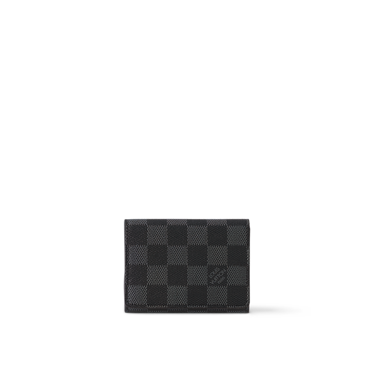 Tela Damier Graphite Portacarte Piccola Pelletteria da Uomo | LOUIS VUITTON