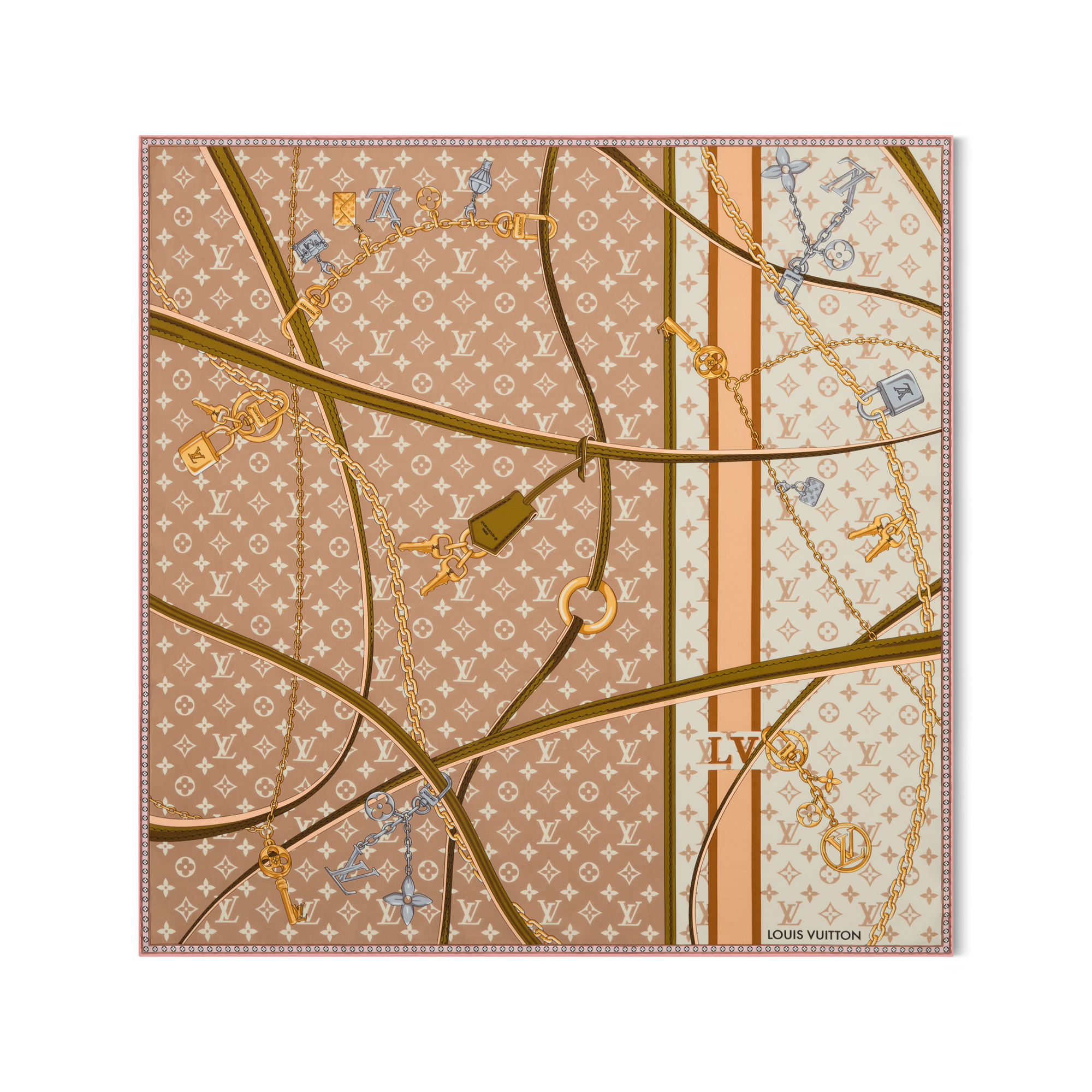 Foulard Strap And Trunk 70 S00 - Accessori | LOUIS VUITTON