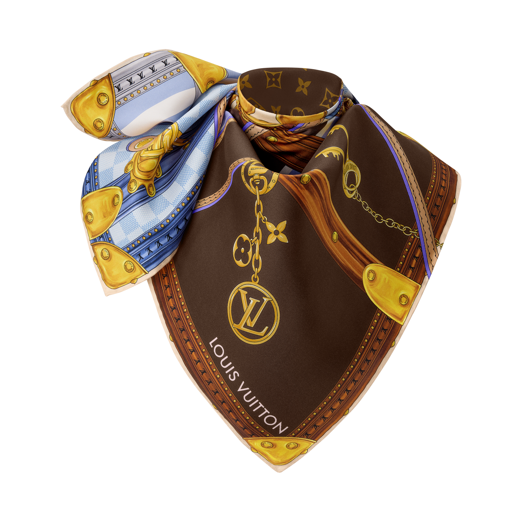 Foulard Strap And Trunk 90 S00 - Accessori M97960 | LOUIS VUITTON