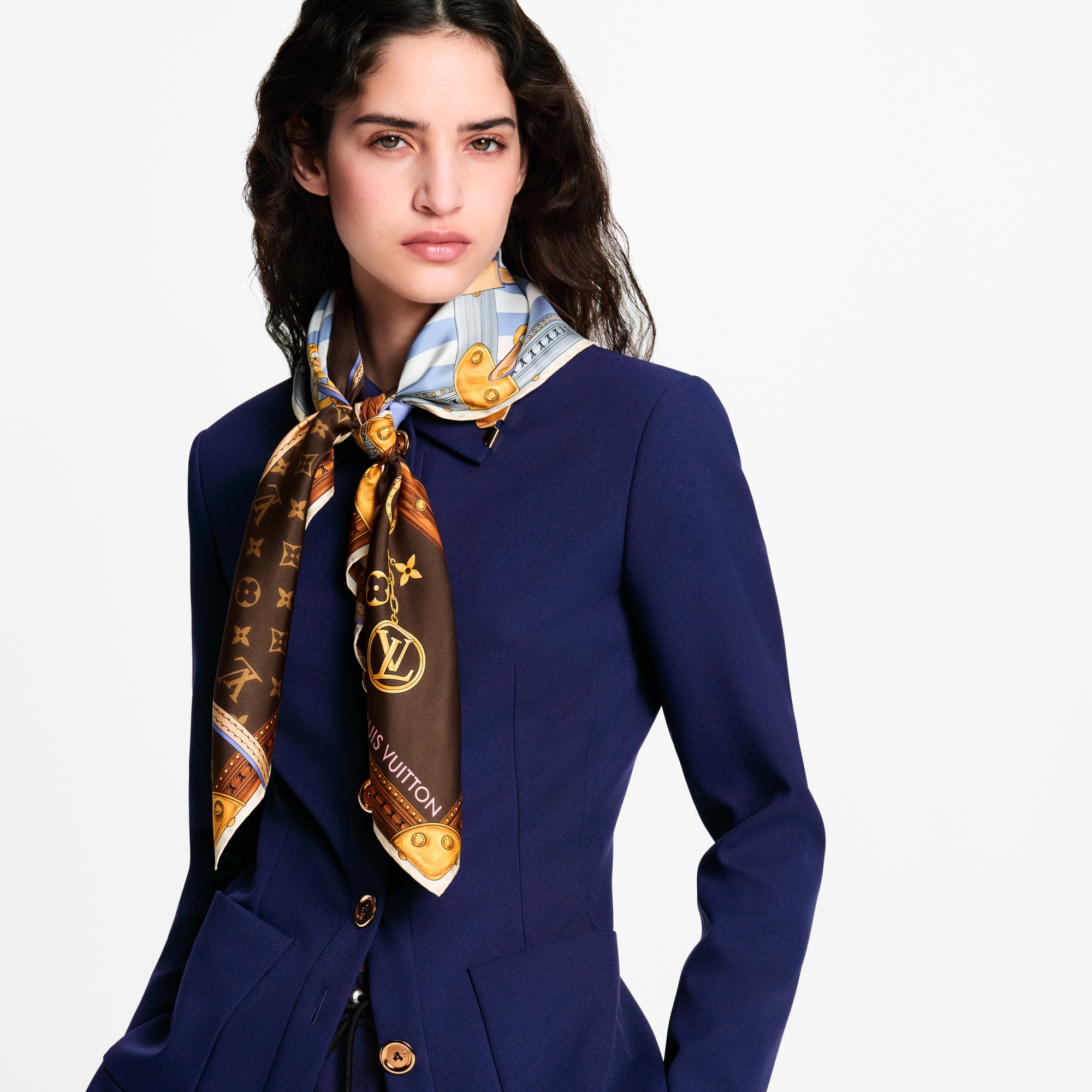 Foulard Strap And Trunk 90 S00 - Accessori M97960 | LOUIS VUITTON
