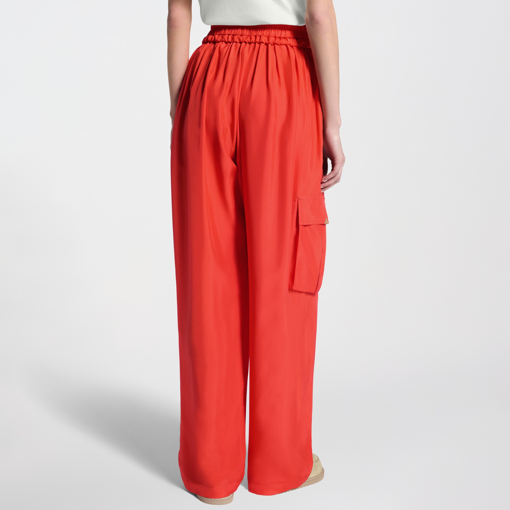 Pantaloni fluenti con tasca cargo - Abbigliamento | LOUIS VUITTON