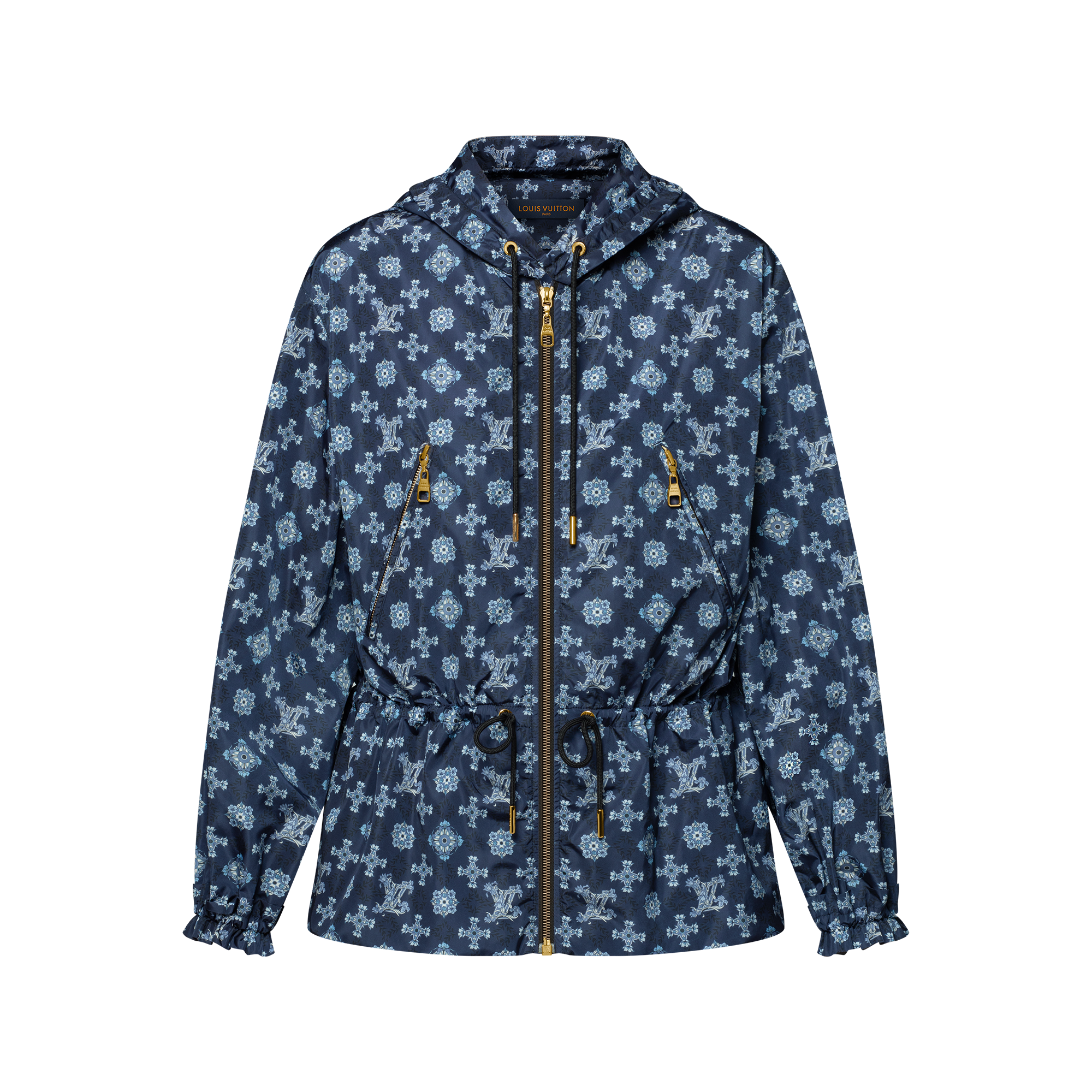 Parka con cappuccio e motivo Monogram Nouveau - Abbigliamento | LOUIS ...