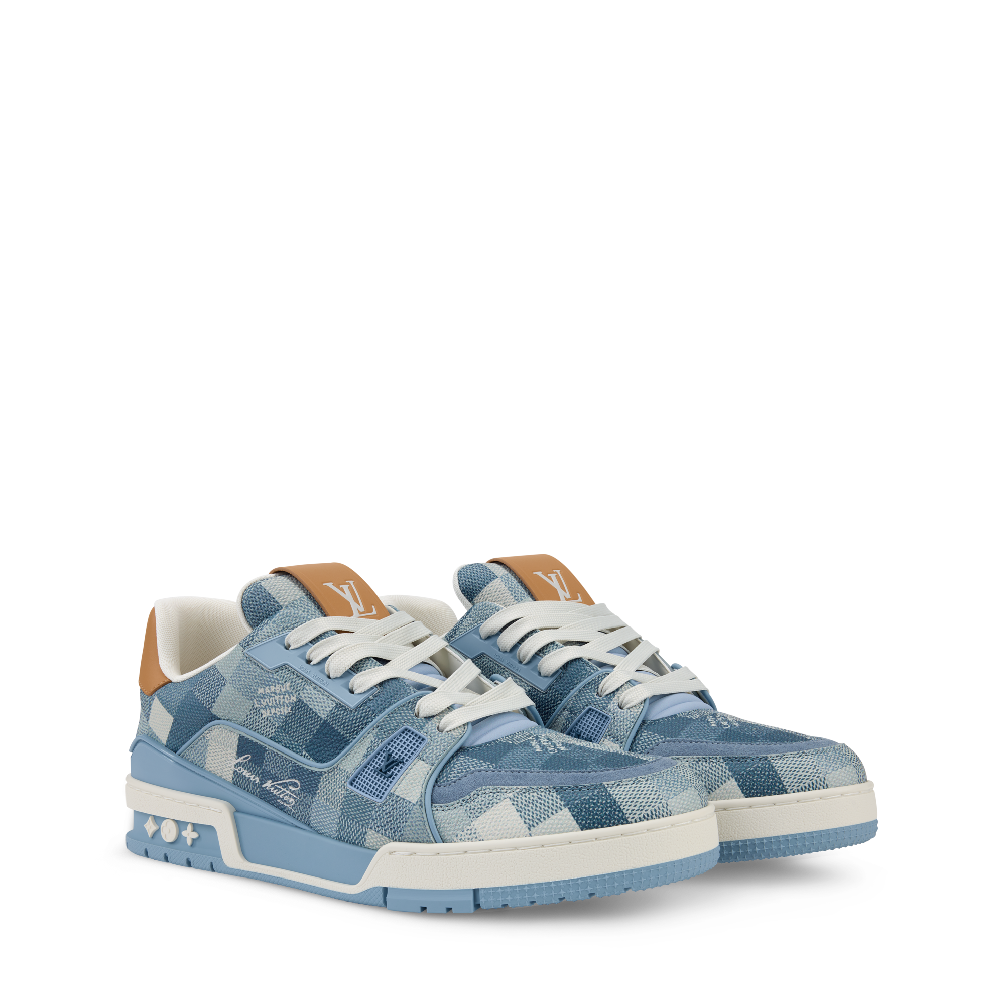 Blu. LV Trainer Calzature | LOUIS VUITTON