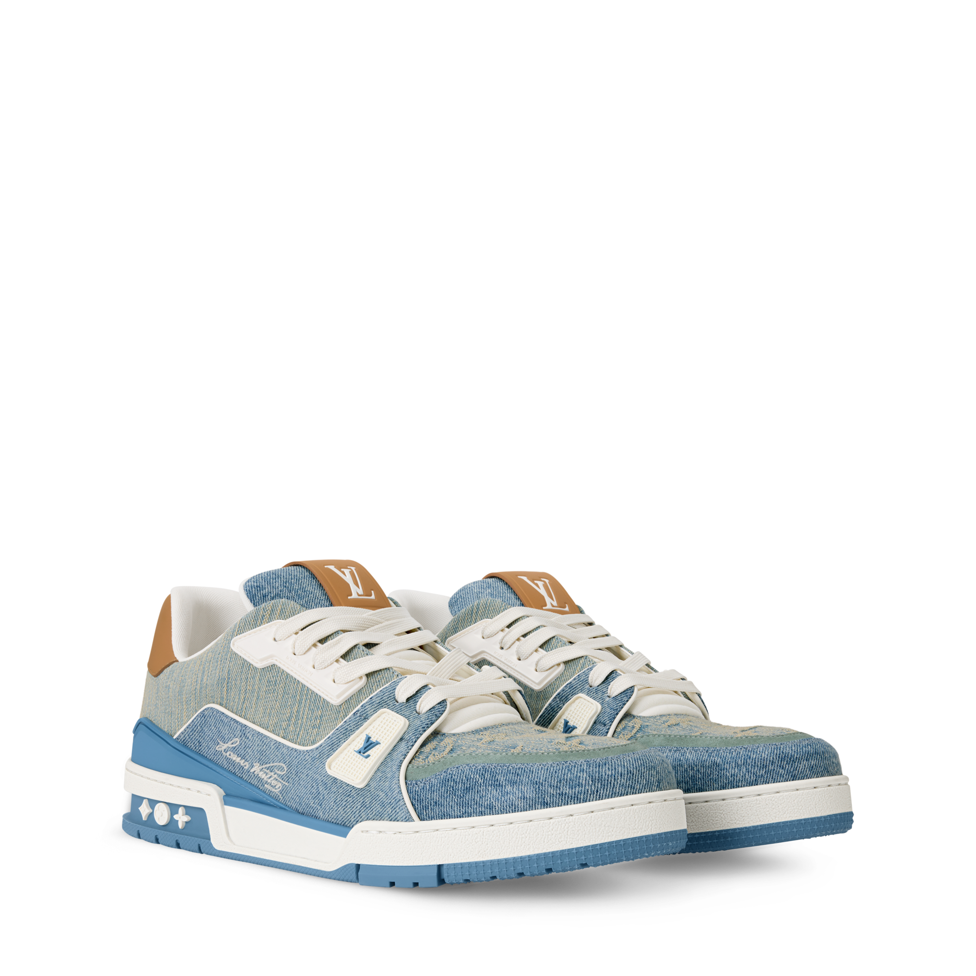 Blu. LV Trainer Calzature | LOUIS VUITTON