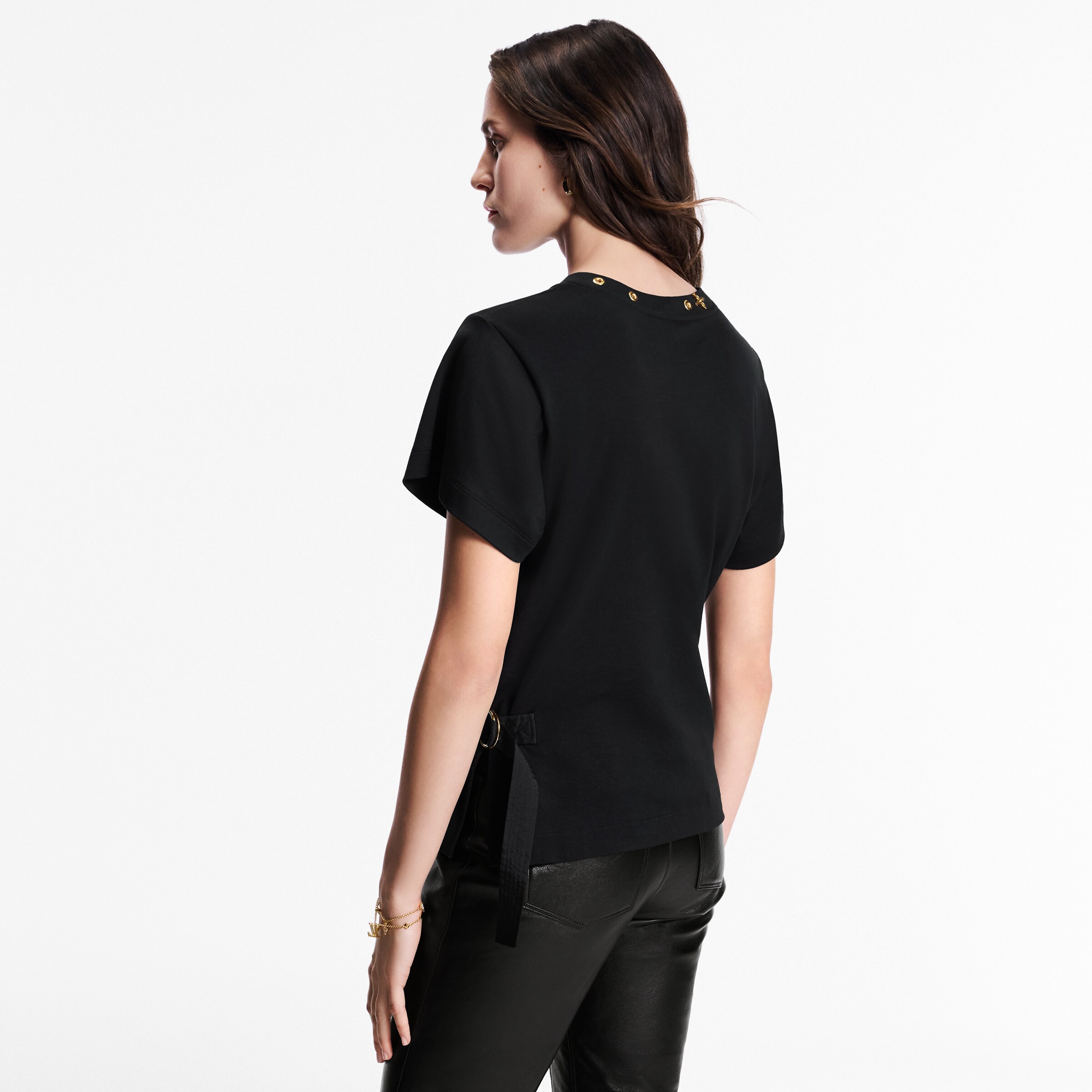 T-shirt con cinturino laterale - Abbigliamento | LOUIS VUITTON