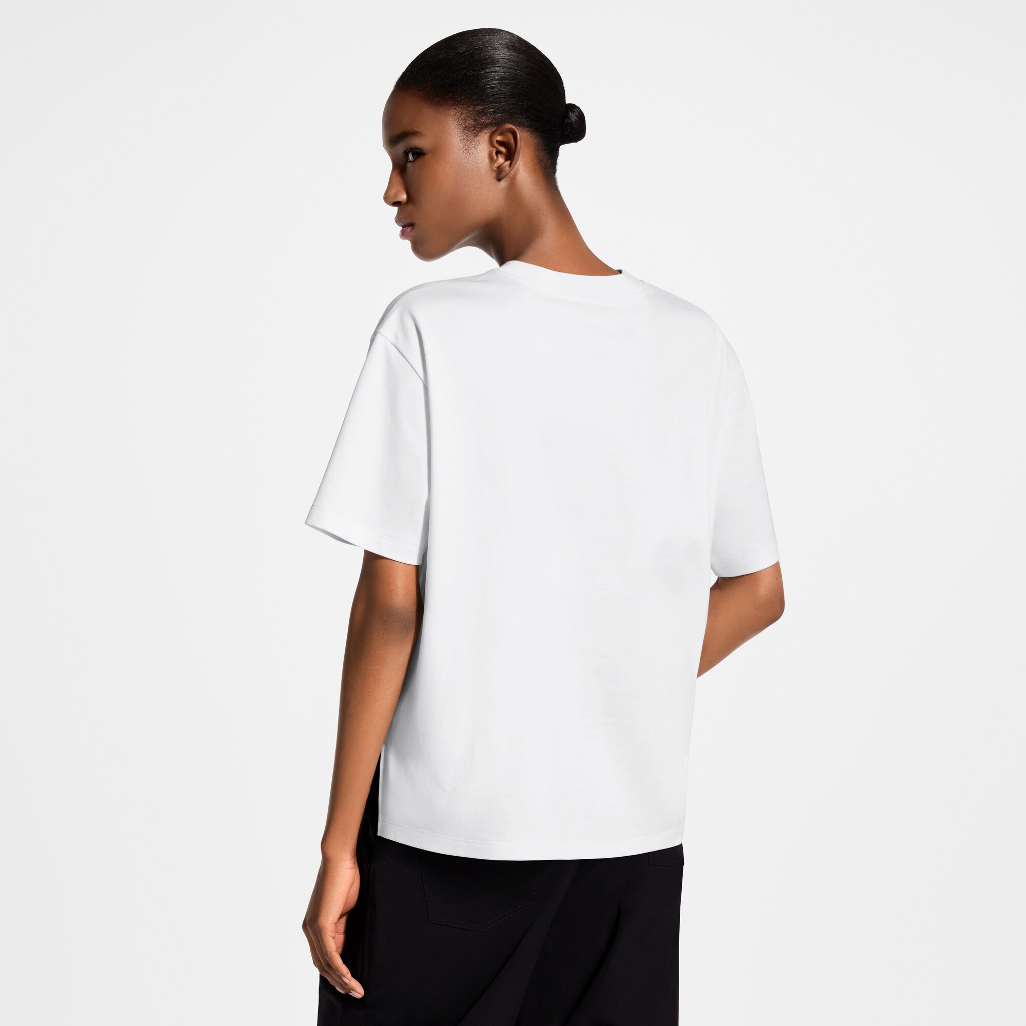 T-shirt con motivo di blocchi e firma - Abbigliamento 1AKEOJ | LOUIS ...