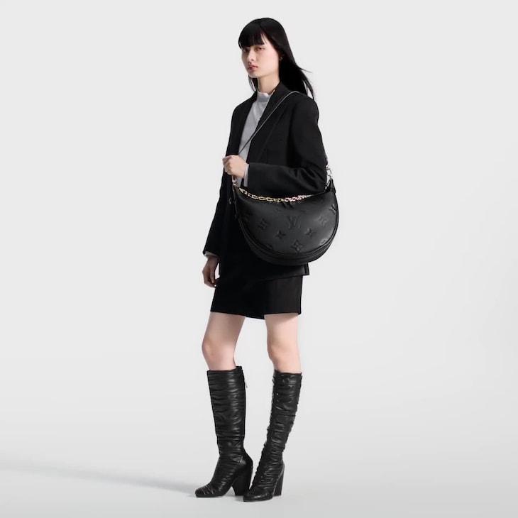 Borsa Loop Hobo Pelle Monogram Empreinte - Regali per la Festa della ...